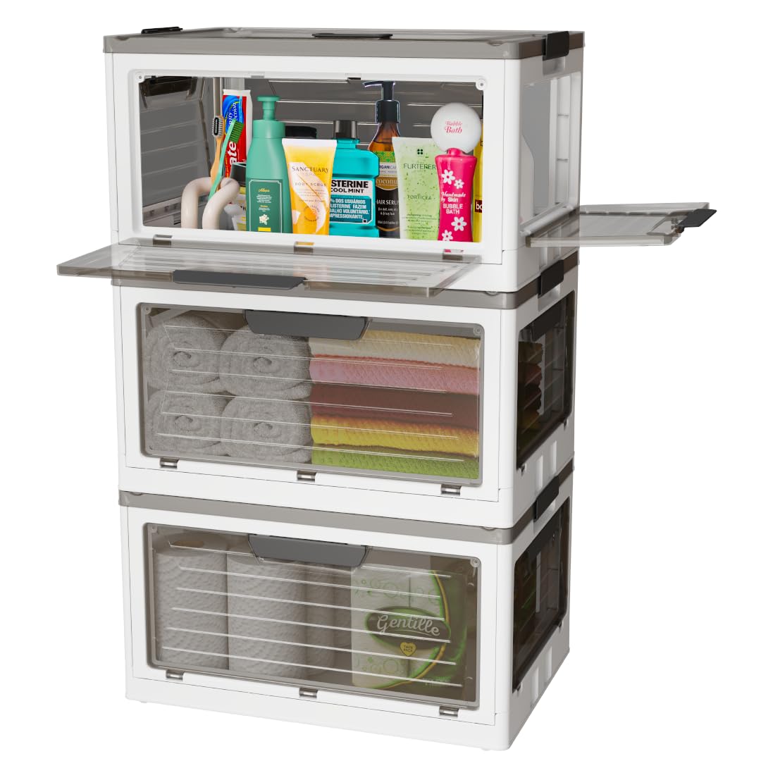 Multi-Purpose Plastic Wardrobe Organizer with Drawers for Home – texro.in