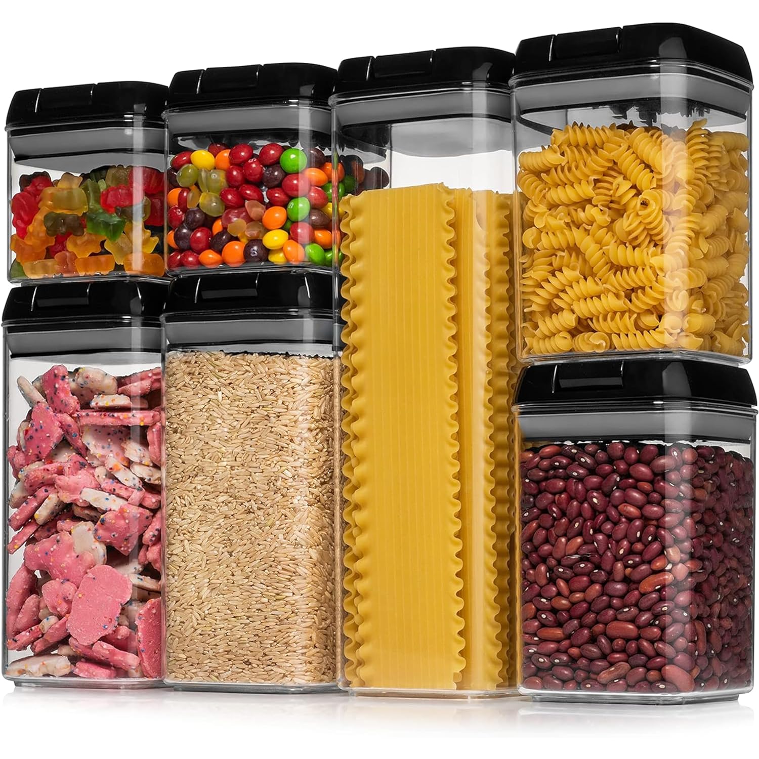 Best Airtight Kitchen Containers – BPA-Free Food Storage for Pantry ...